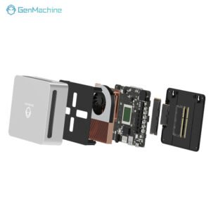 GenMachine 4700U AMD Mini PC, Office Ryzen 7 Mini PC